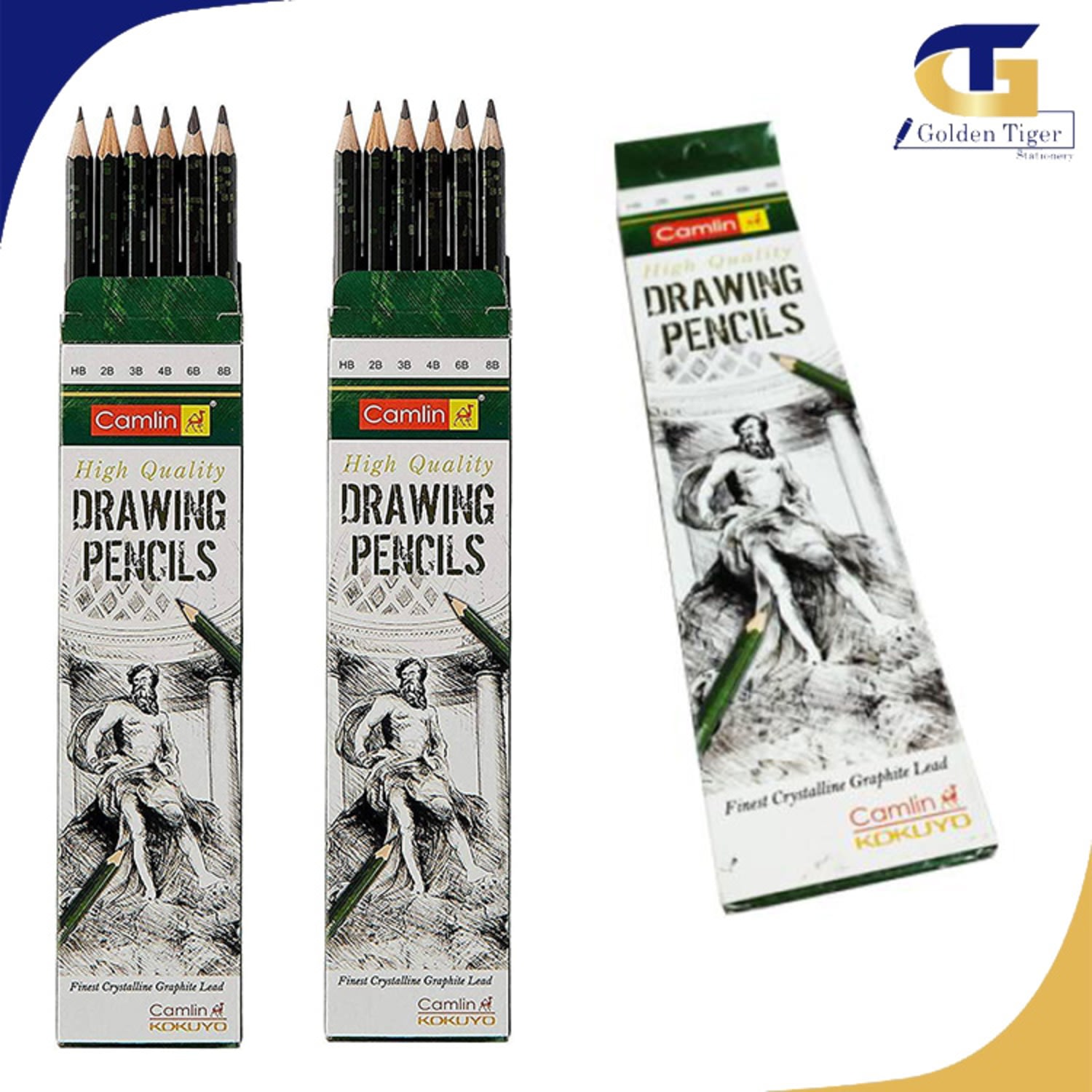 Camlin Drawing pencil ( 6 pcs ) | Golden Tiger Stationery Store