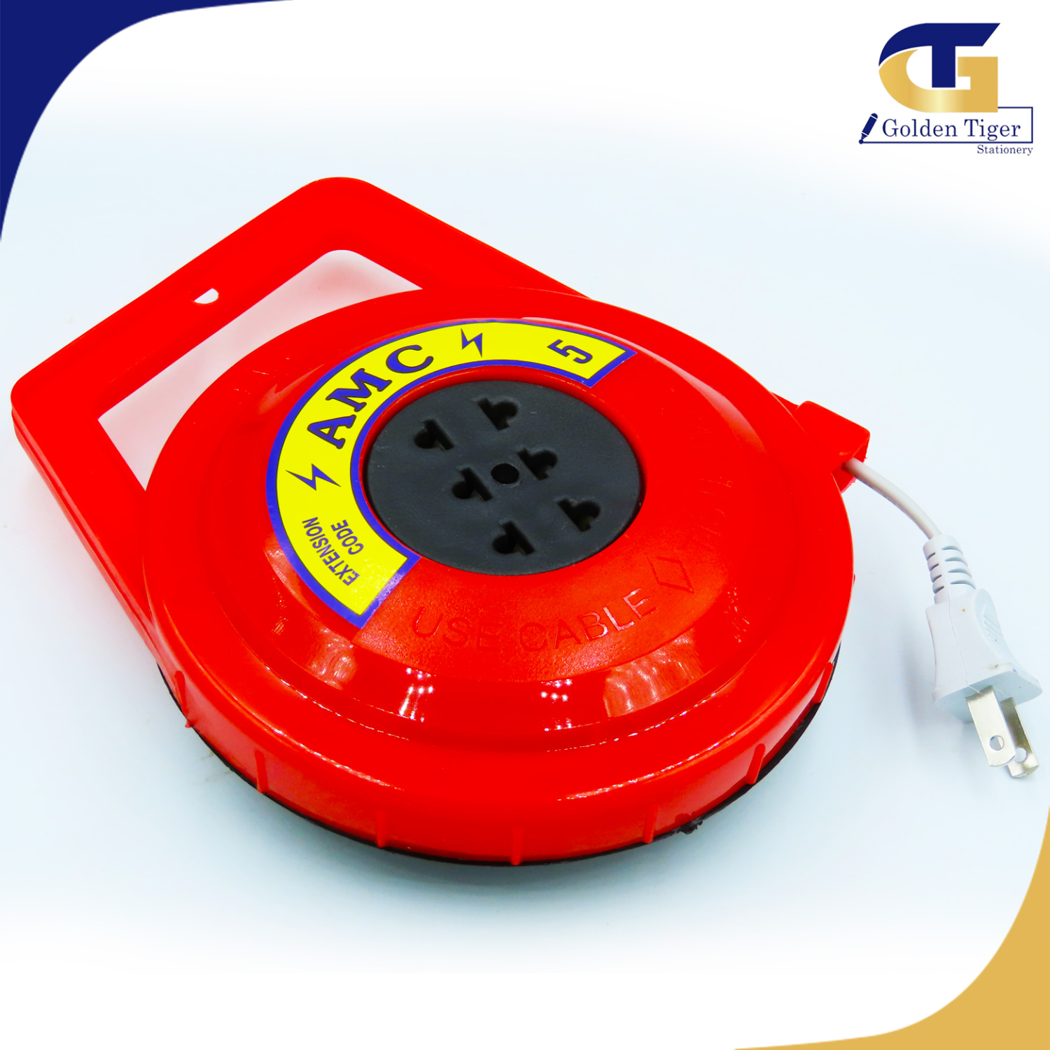 Socket Extension cord 5m Circle | Golden Tiger Stationery Store