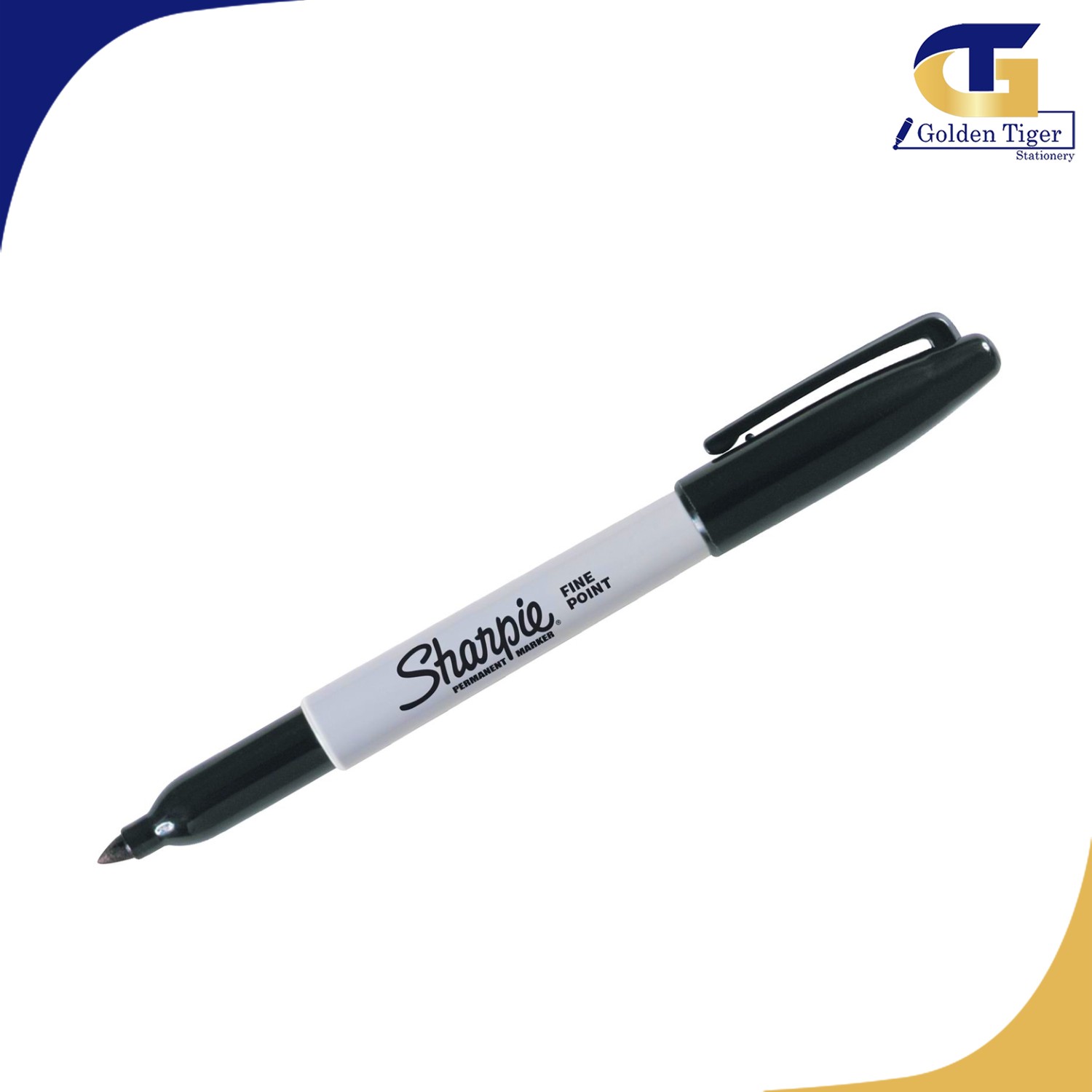 Sharpie Permanent Marker Black Fine and Ultra Fine Point | Golden Tiger ...